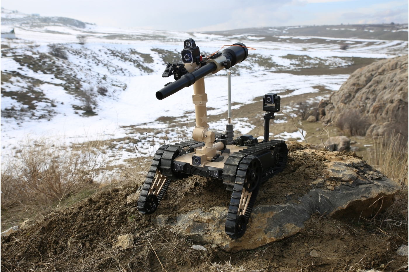 TMR-II Çetin | Mini İnsansız Kara Aracı - Elektroland | Milli Müdafaa